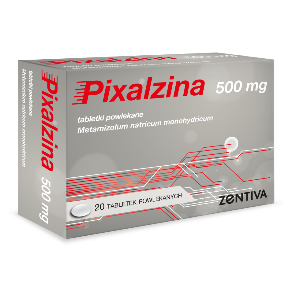 Leki przeciwbólowe Pixalzina 500 Mg 20 tabl. - Opinie i ceny na Ceneo.pl