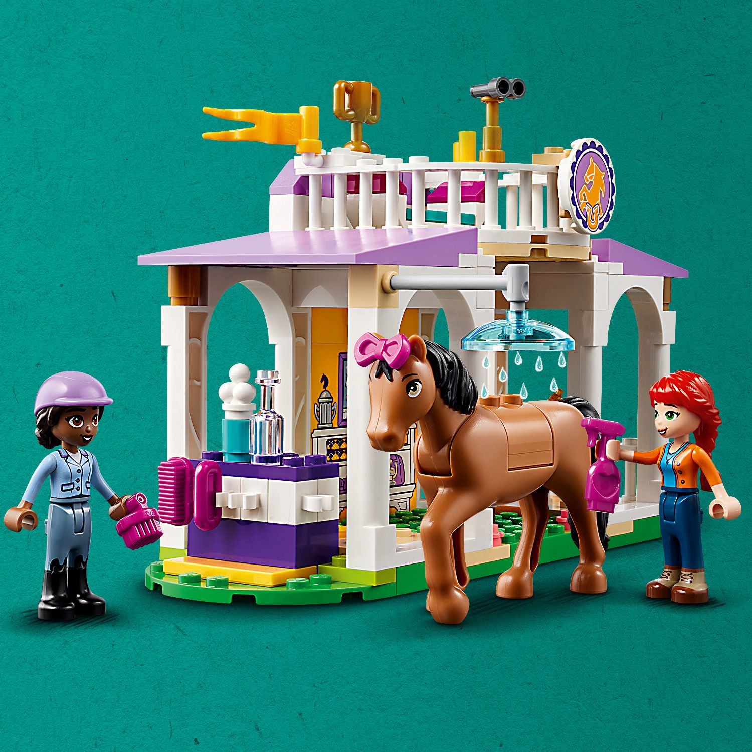 LEGO Friends 41746 Szkolenie koni - Ceny i opinie - Ceneo.pl