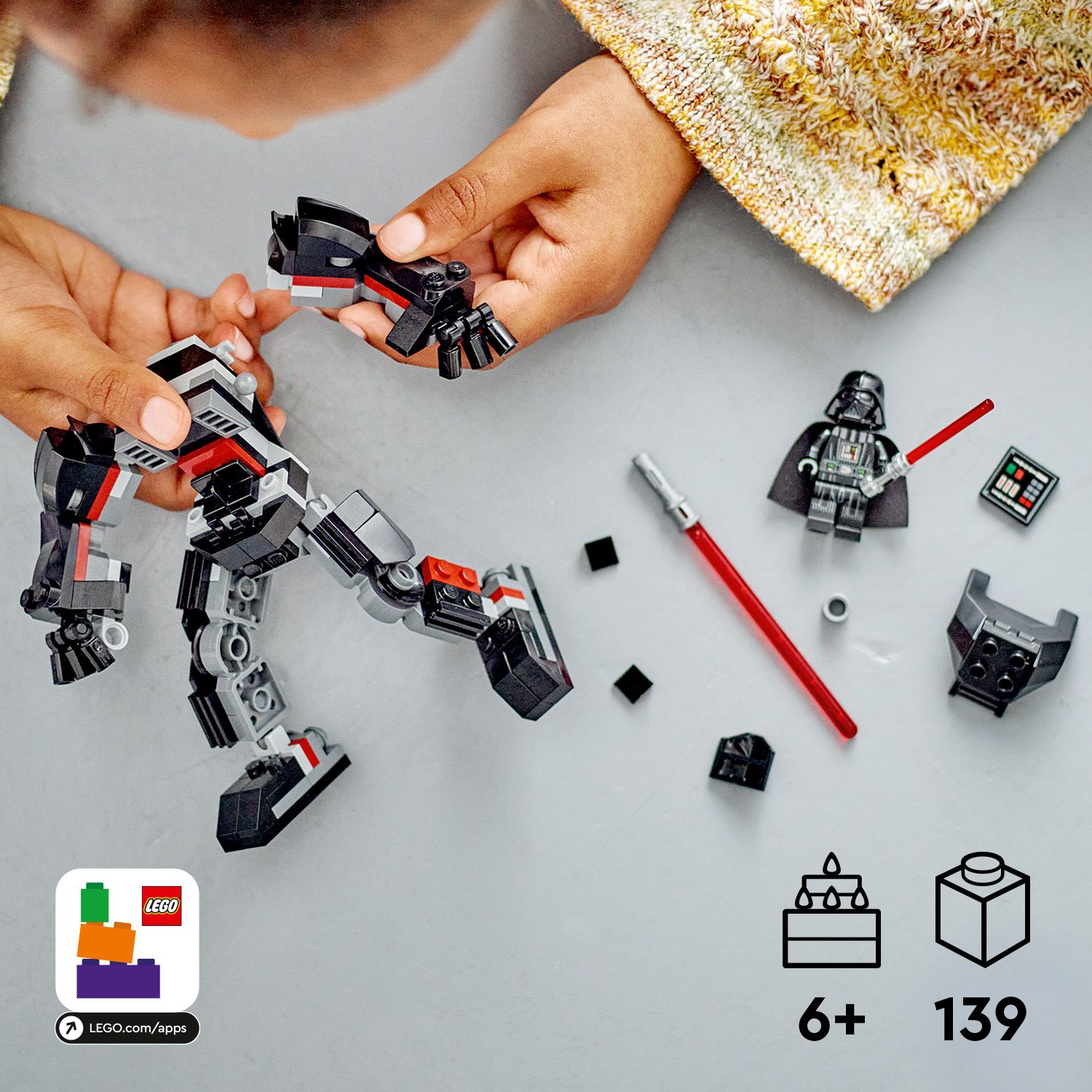 LEGO Star Wars 75368 Mech Dartha Vadera - Ceny i opinie - Ceneo.pl