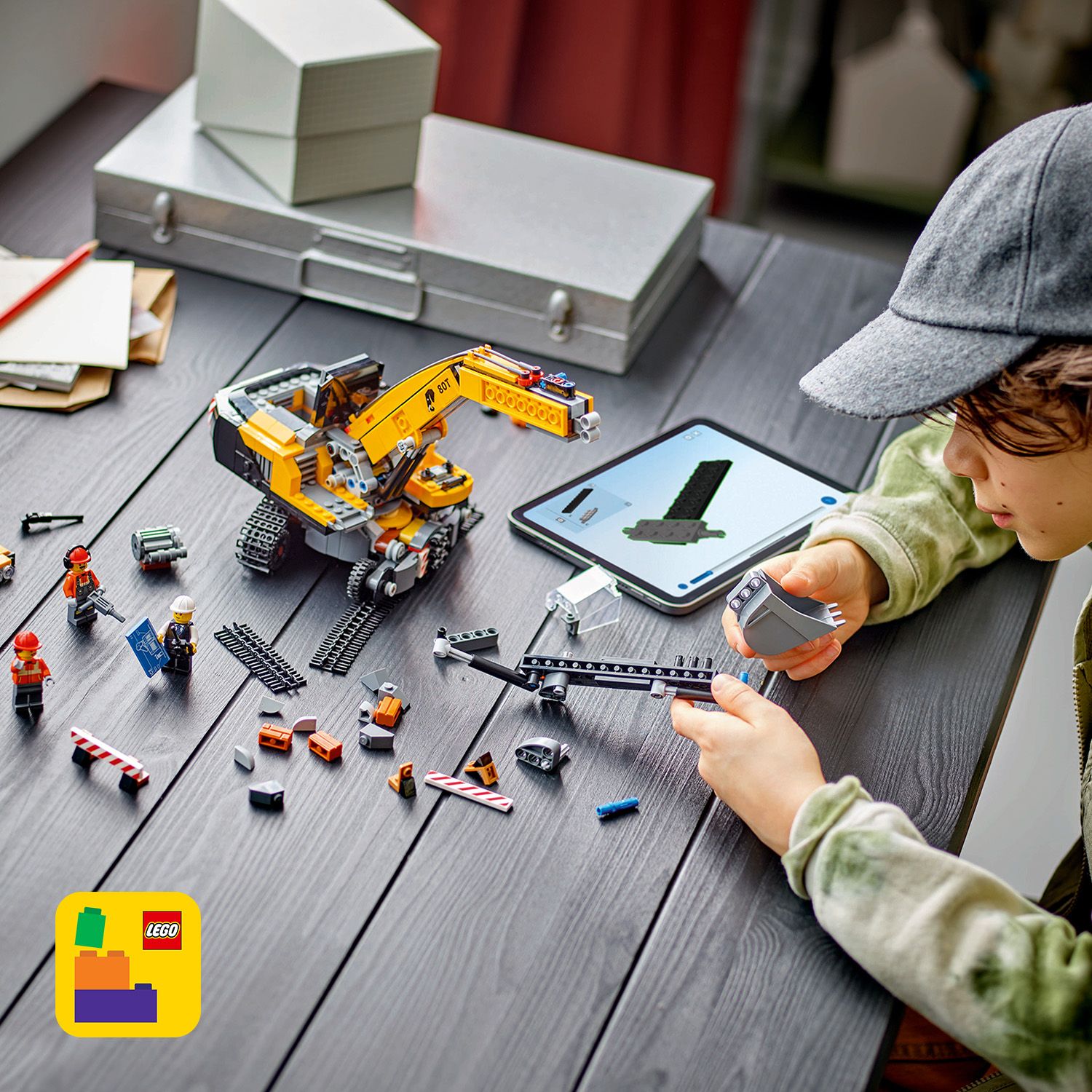 LEGO City 60420 Żółta koparka - Ceny i opinie - Ceneo.pl