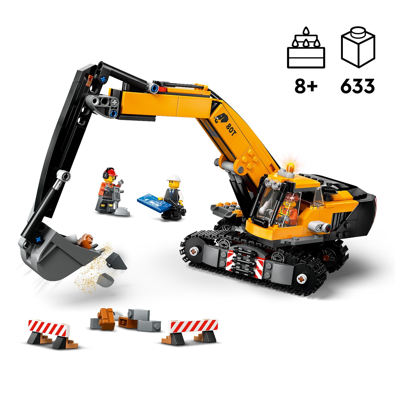 LEGO City 60420 Żółta koparka - Ceny i opinie - Ceneo.pl