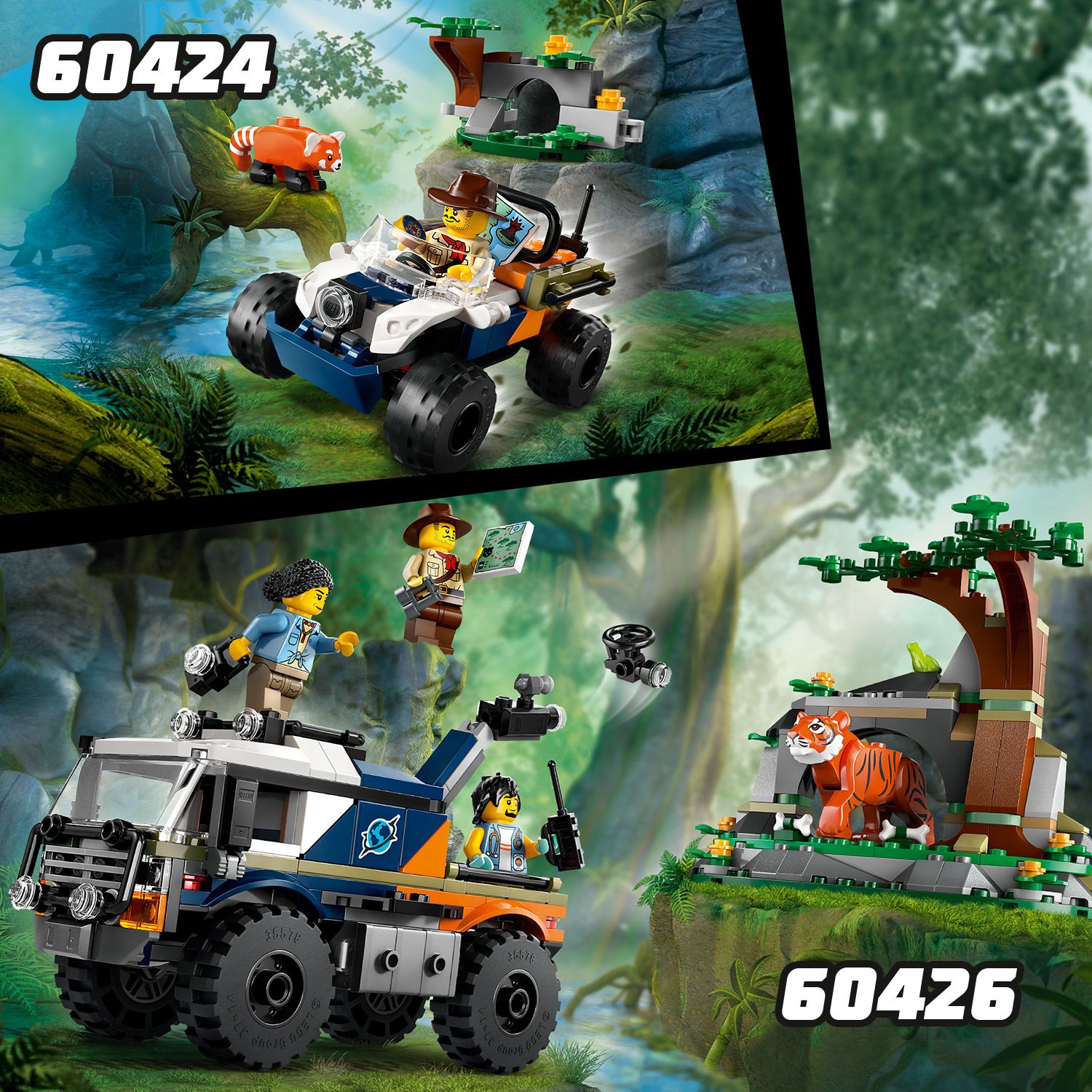 LEGO City 60437 Helikopter badaczy dżungli w bazie - Ceny i opinie ...