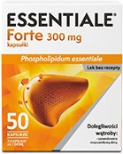 Essentiale Forte na wątrobę 300mg 90 kaps. - Opinie i ceny na Ceneo.pl