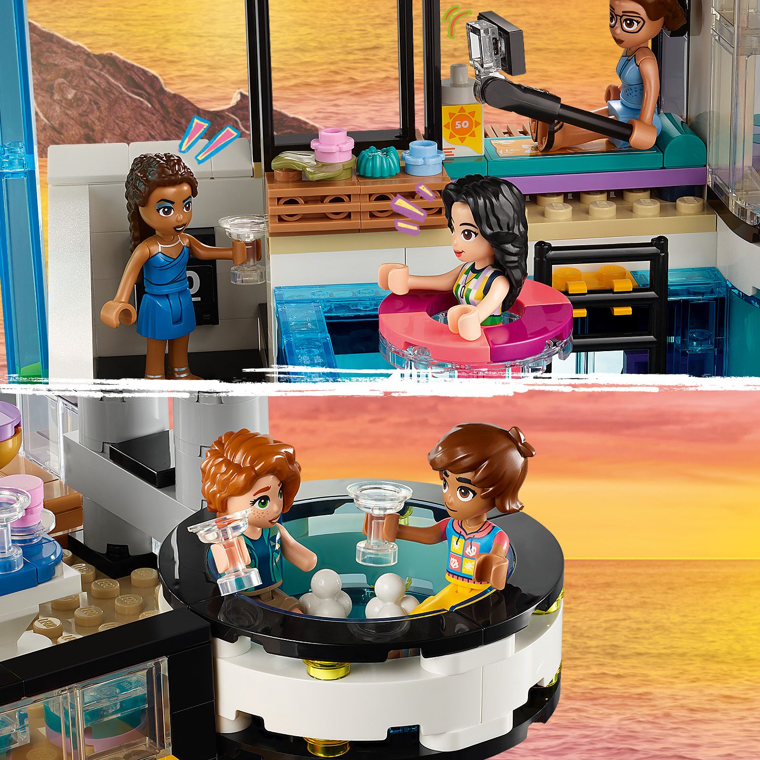 LEGO Friends 42639 Nowoczesna rezydencja Andrei - Ceny i opinie - Ceneo.pl