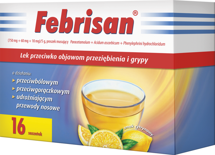 Febrisan 16 saszetek - Opinie i ceny na Ceneo.pl