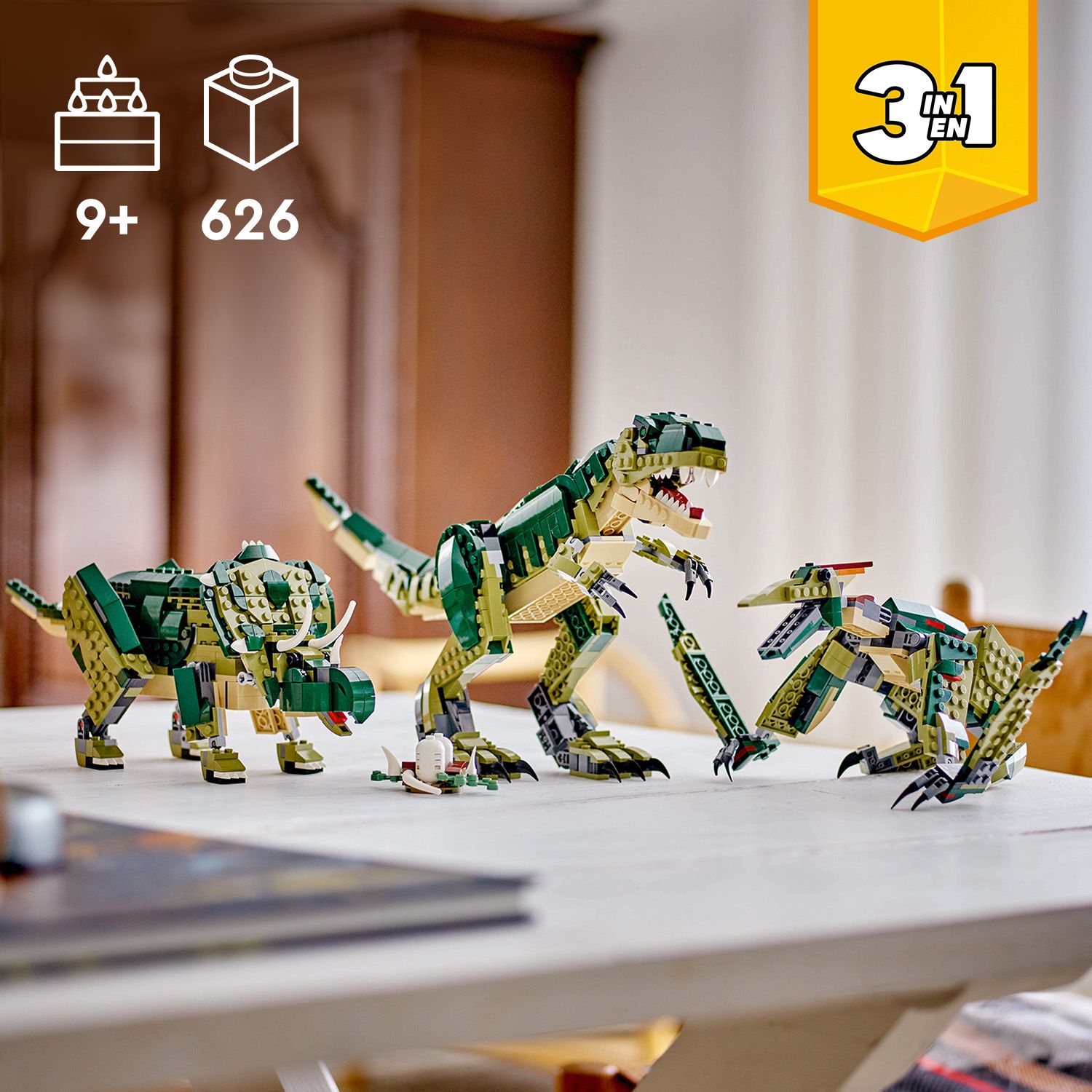 LEGO Creator 3 w 1 31151 Tyranozaur - Ceny i opinie - Ceneo.pl