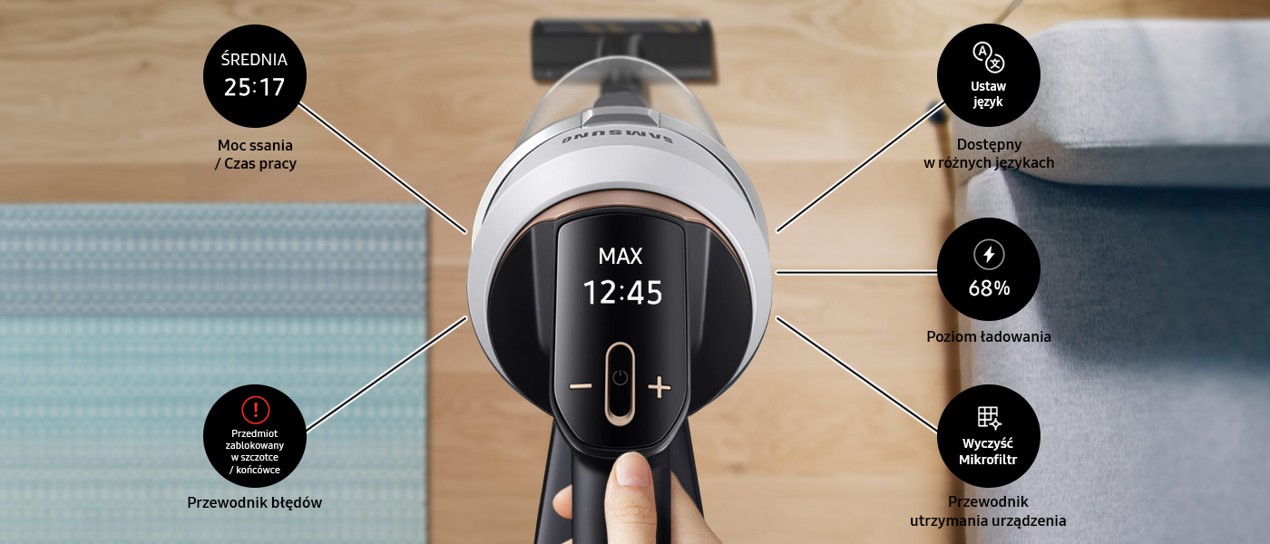 Samsung Bespoke Jet Plus complete VS20B95843W/GE - Opinie i ceny na ...