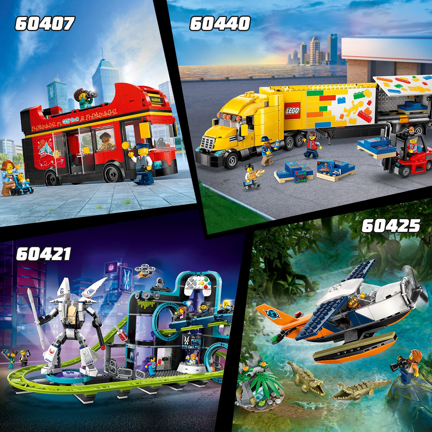 LEGO City 60408 Laweta z samochodami sportowymi - Ceny i opinie - Ceneo.pl