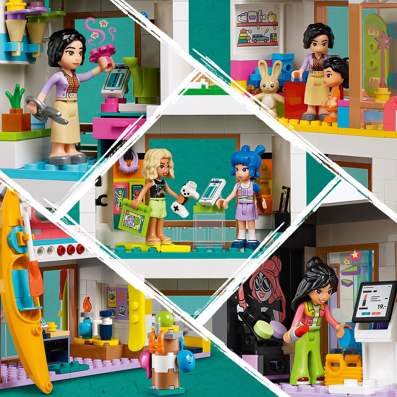 LEGO Friends 42604 Centrum handlowe w Heartlake City - Ceny i opinie ...