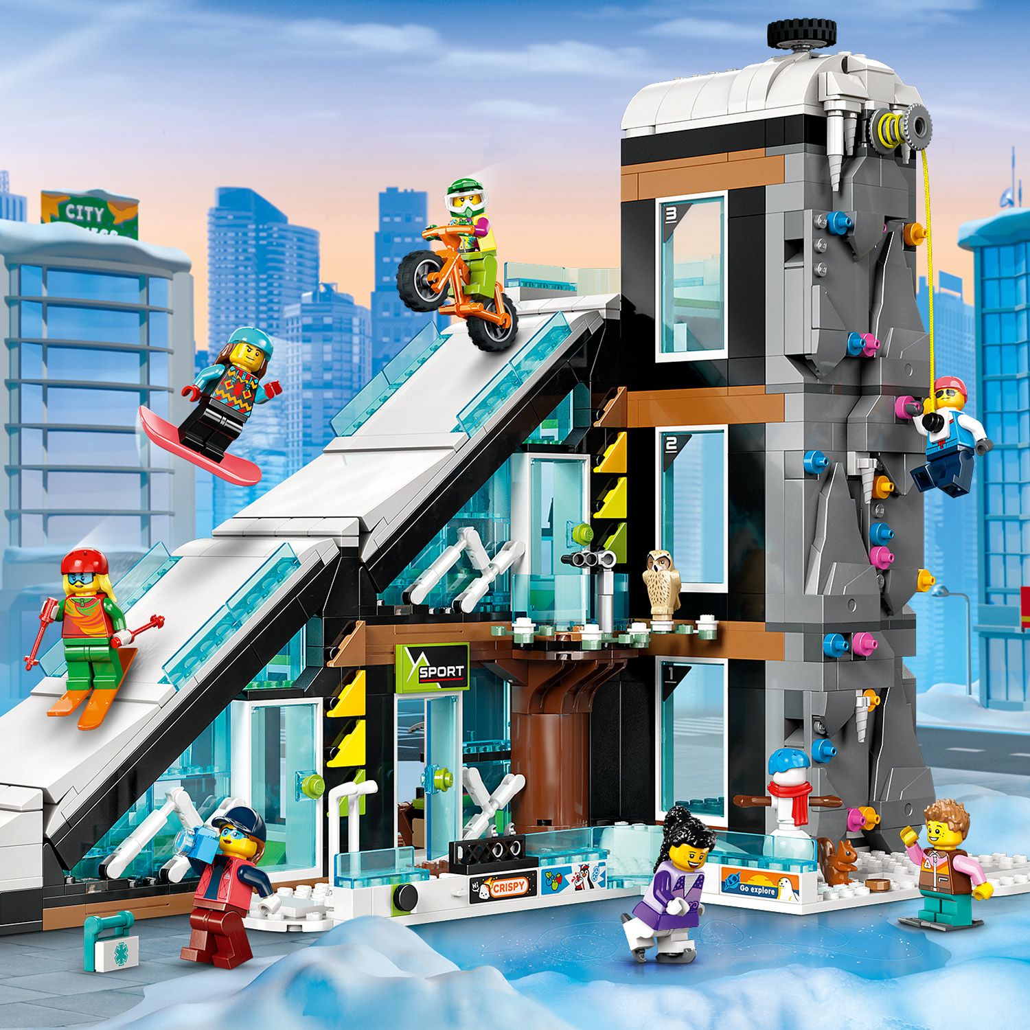 LEGO City 60366 Centrum narciarskie i wspinaczkowe - Ceny i opinie ...