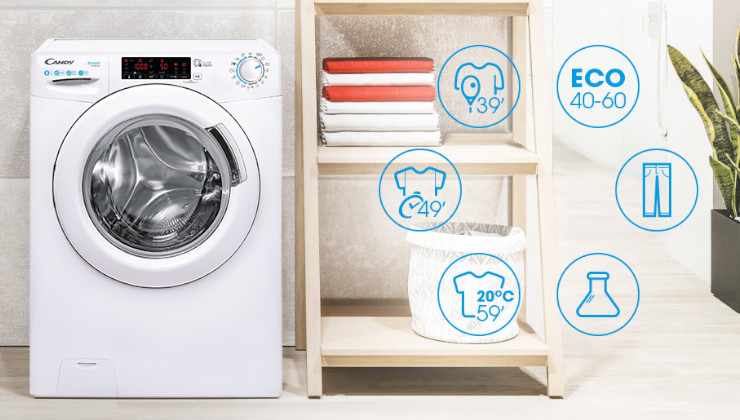 Pralka Candy Smart CS4 127TXME/1-S - Opinie i ceny na Ceneo.pl