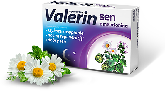 Tabletki Valerin Sen Z Melatoniną 20 szt. - Opinie i ceny na Ceneo.pl