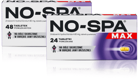 Leki przeciwbólowe No-Spa Max na ból brzucha 80 mg 48 tabletek - Opinie i ceny na Ceneo.pl