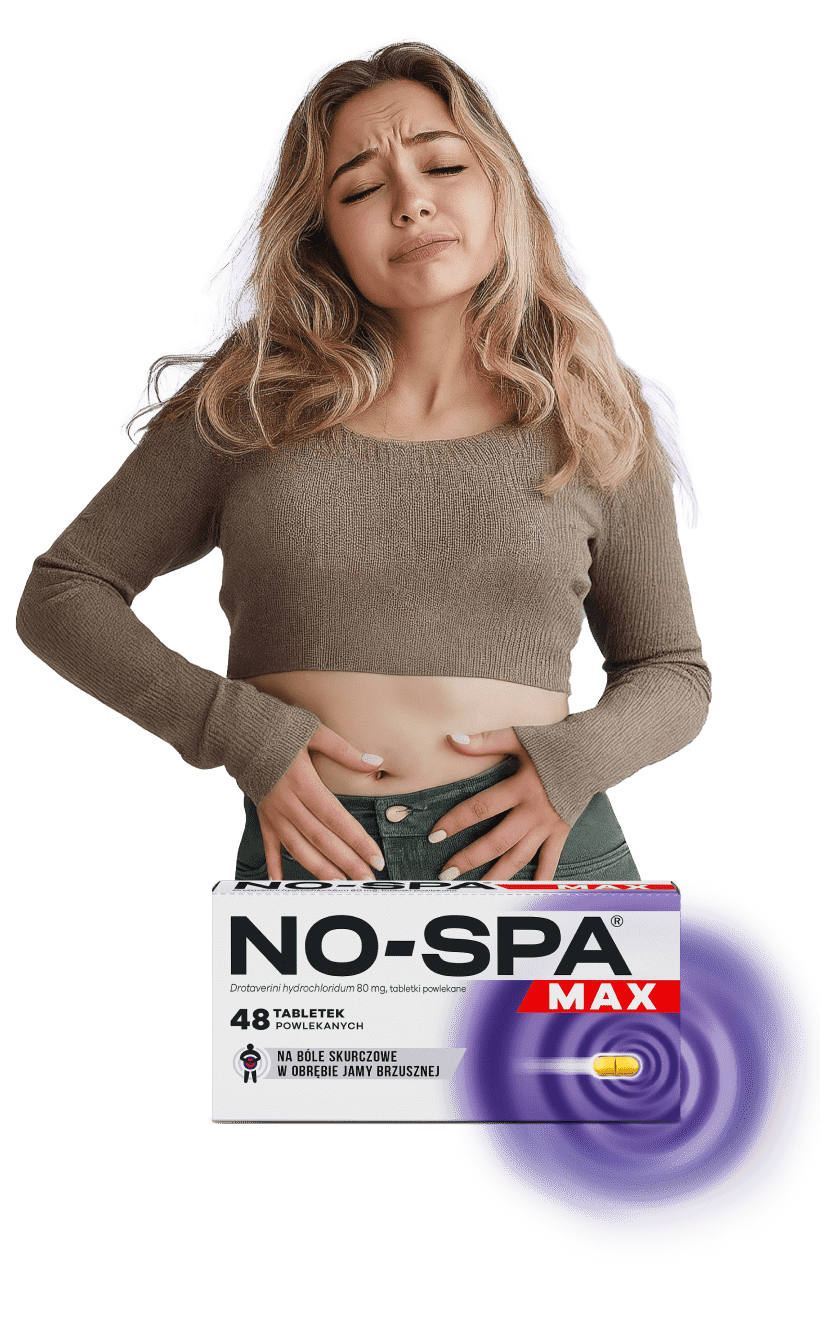 Leki przeciwbólowe No-Spa Max na ból brzucha 80 mg 48 tabletek - Opinie ...