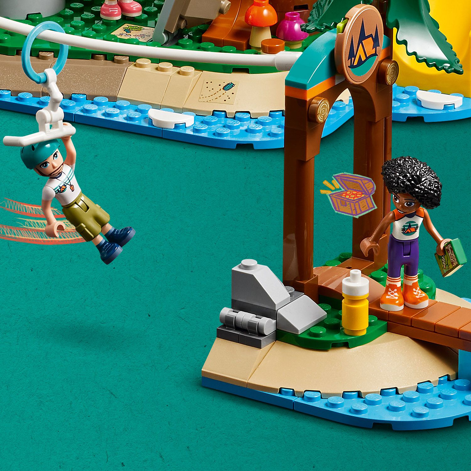 LEGO Friends 42631 Domek na drzewie na obozie kempingowym - Ceny i opinie - Ceneo.pl