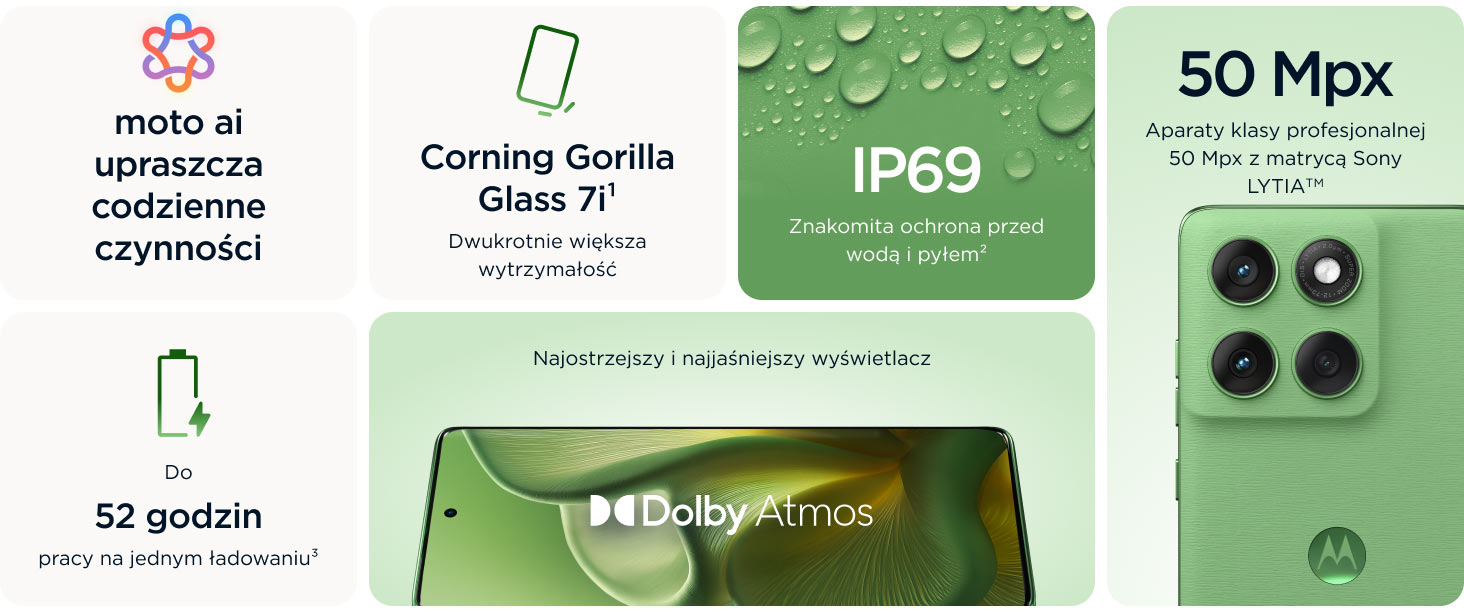 Motorola Edge 60 12/512GB Granaowy - Cena, opinie na Ceneo.pl