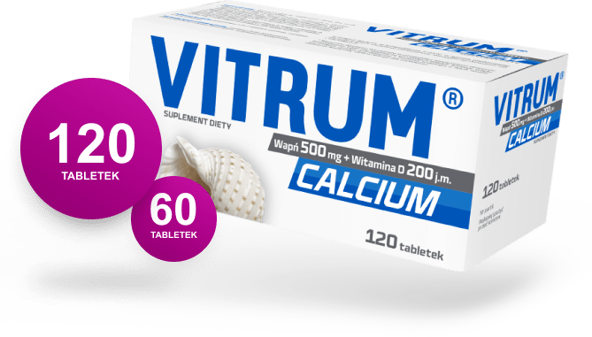 Vitrum Calcium 120 tabletek - Opinie i ceny na Ceneo.pl