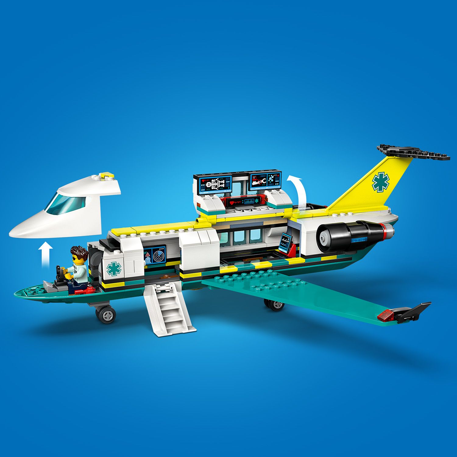 LEGO City 60465 Samolot pogotowia ratunkowego - Ceny i opinie - Ceneo.pl