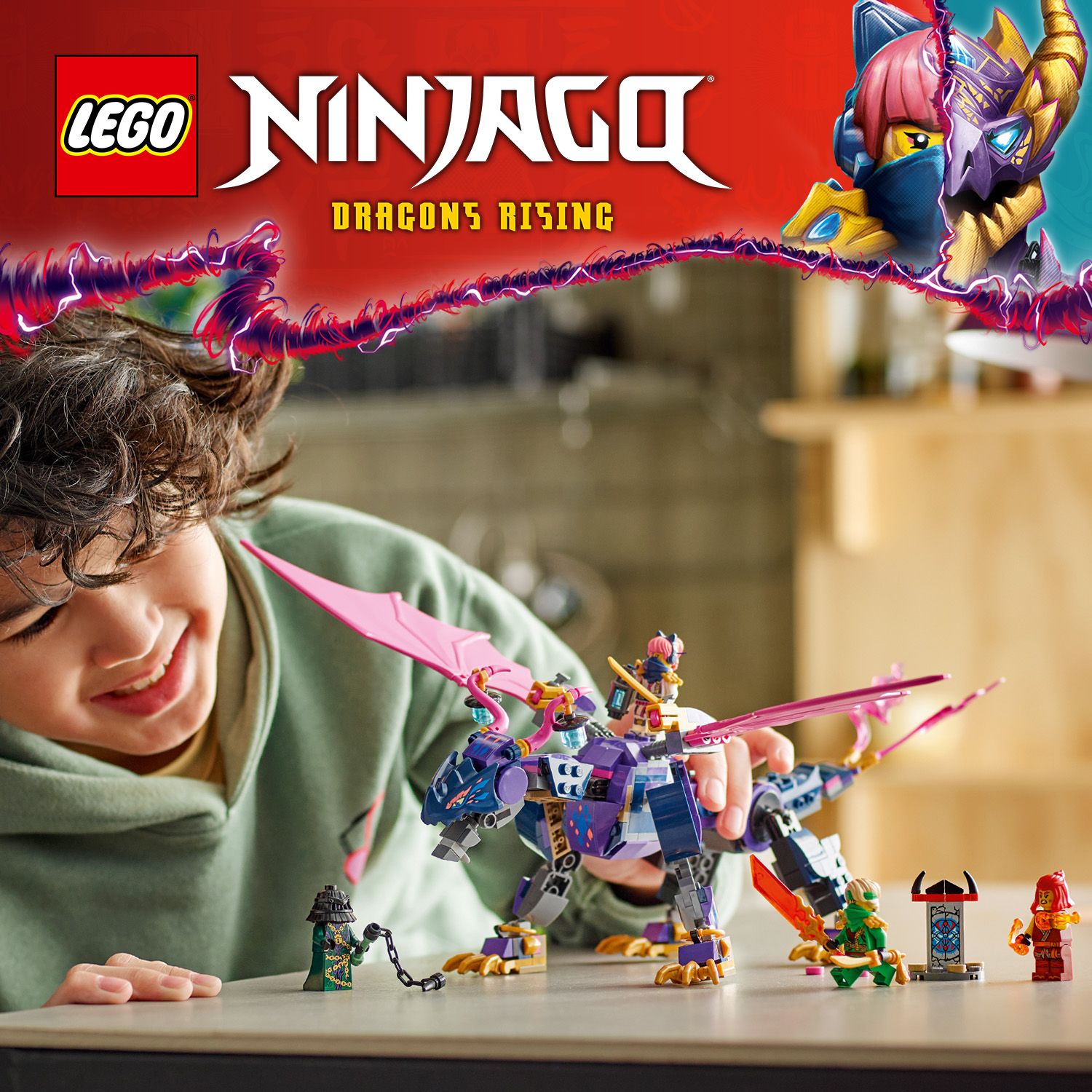 LEGO NINJAGO 71842 Smoczy mistrz Rontu - Ceny i opinie - Ceneo.pl