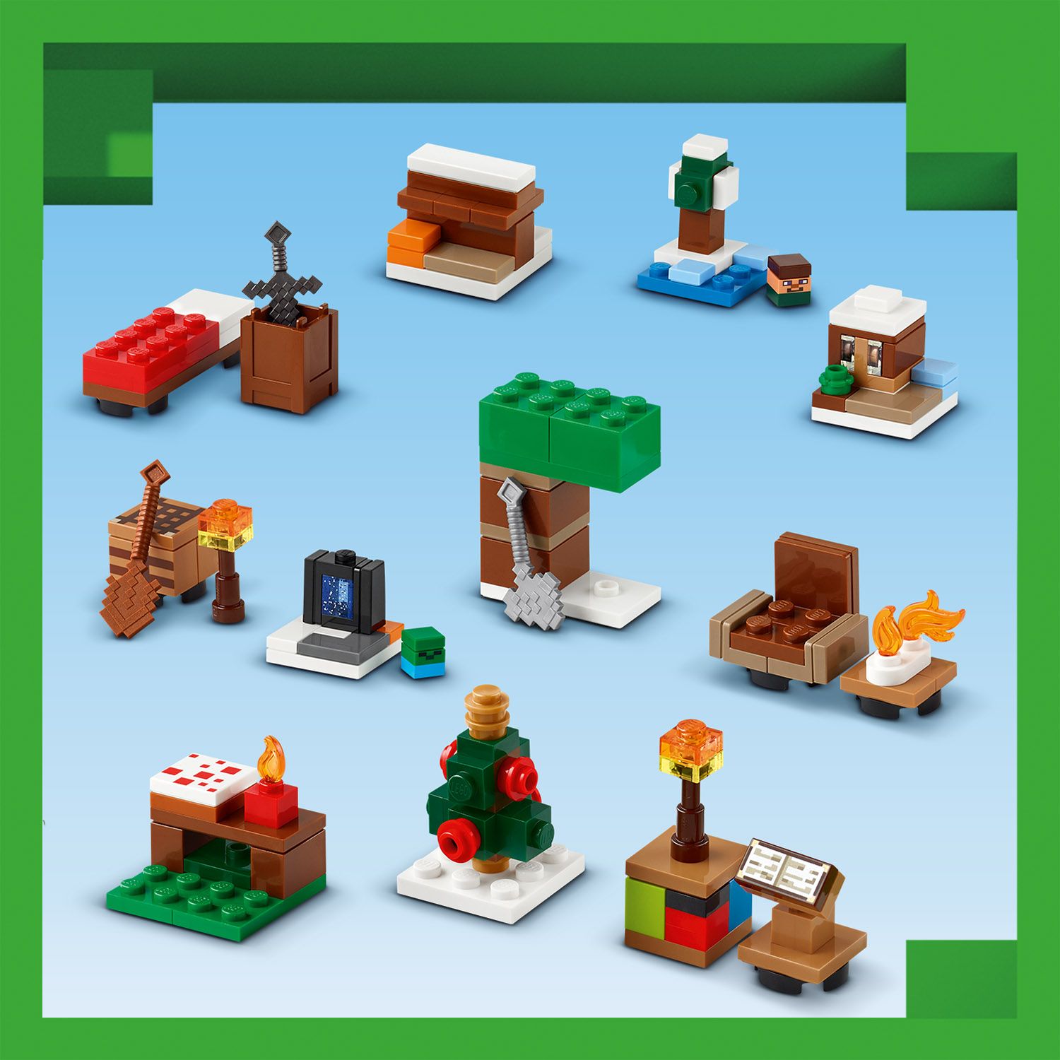LEGO Minecraft 21280 Kalendarz adwentowy na 2025 rok - Ceny i opinie ...