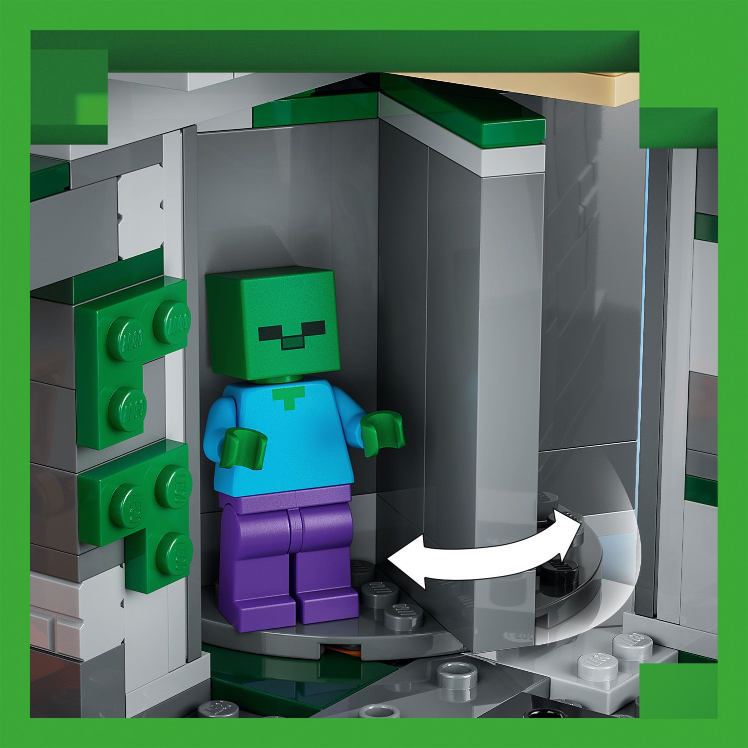 LEGO Minecraft 21587 Loch zombie - Ceny i opinie - Ceneo.pl