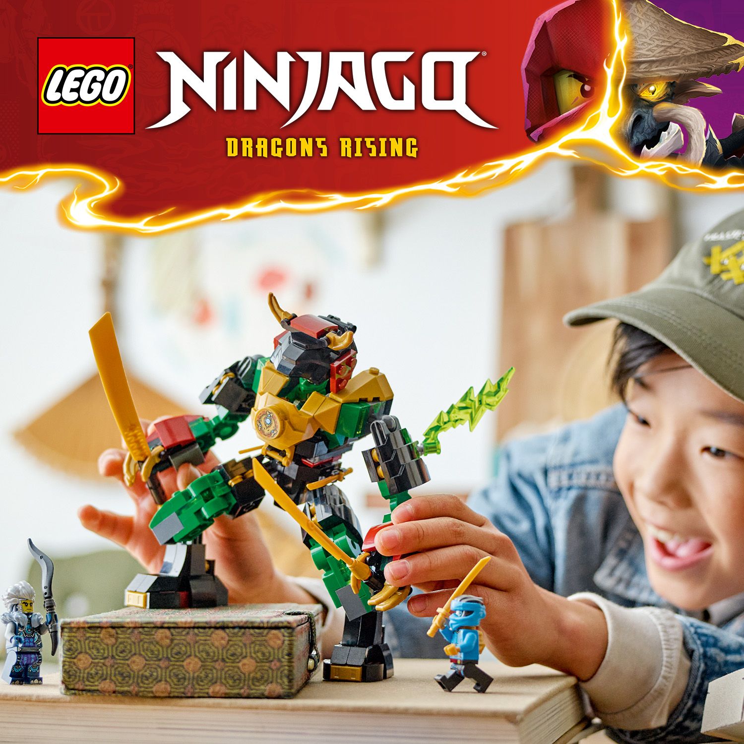 LEGO Ninjago 71817 Mech mocy żywiołu Lloyda - Ceny i opinie - Ceneo.pl