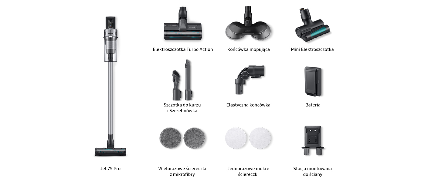 Samsung Jet 75 Pro VS20T7535T5/GE - Opinie i ceny na Ceneo.pl