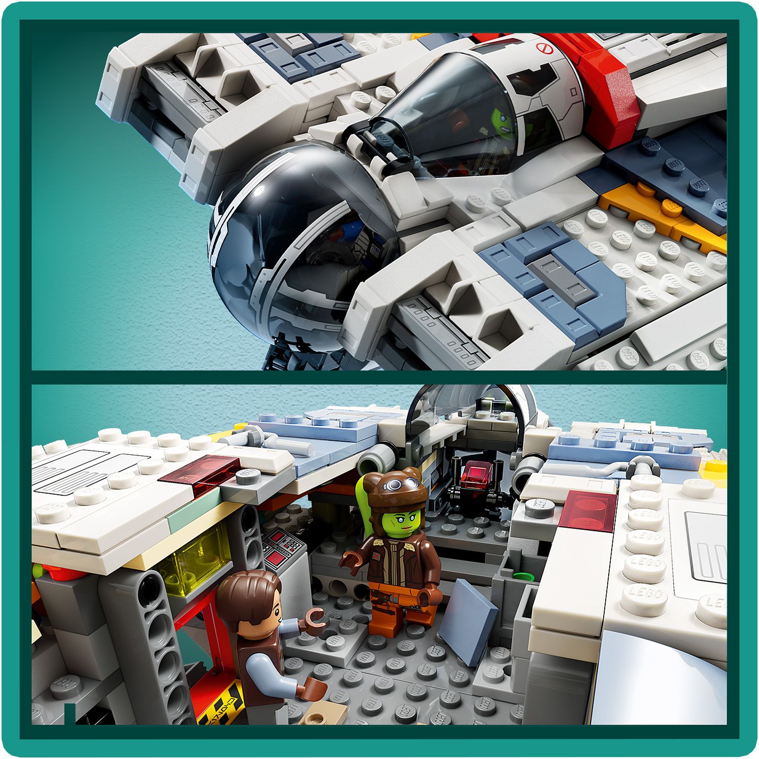 LEGO Star Wars 75357 Duch i Upiór II - Ceny i opinie - Ceneo.pl