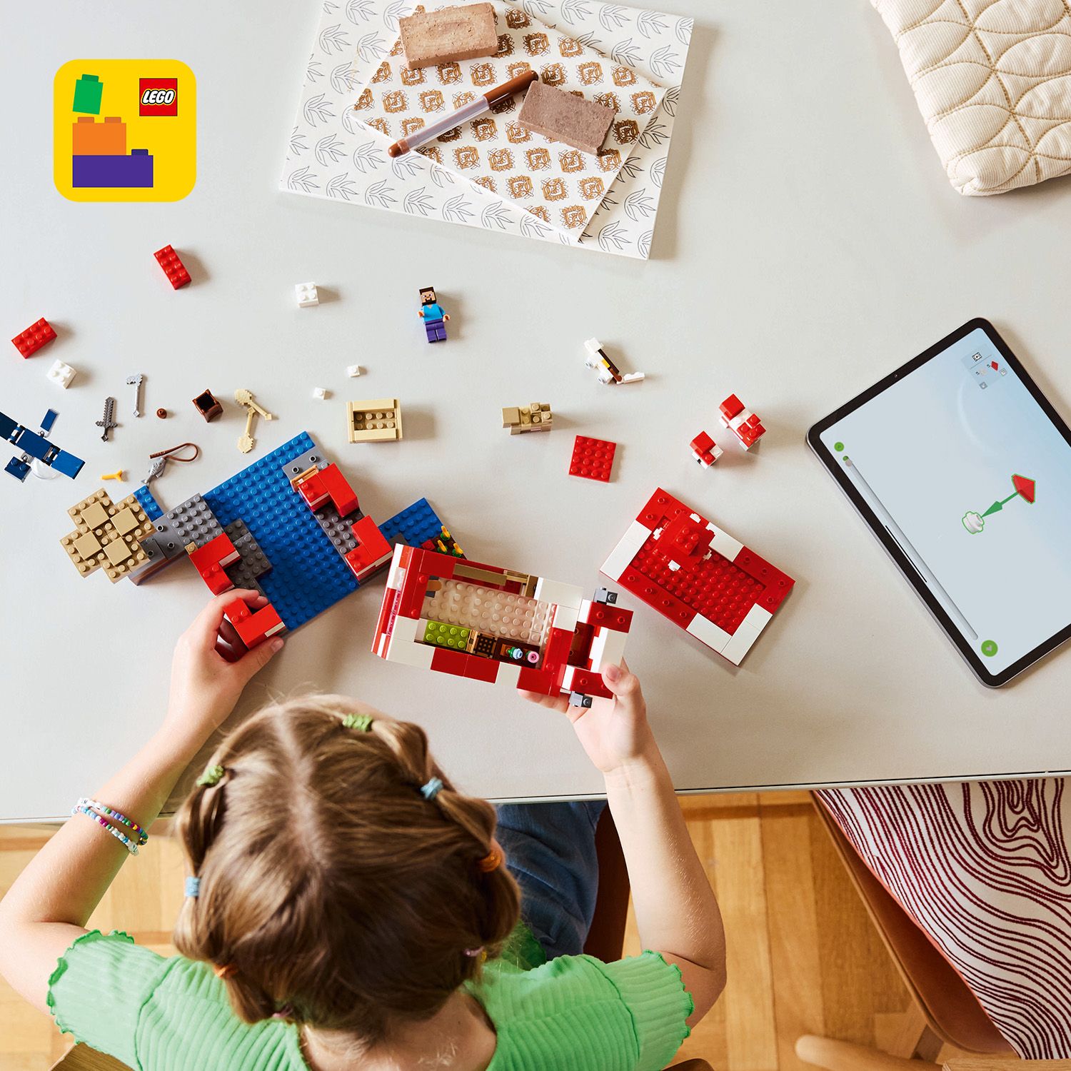 LEGO Minecraft 21270 Dom grzybowej krowy - Ceny i opinie - Ceneo.pl