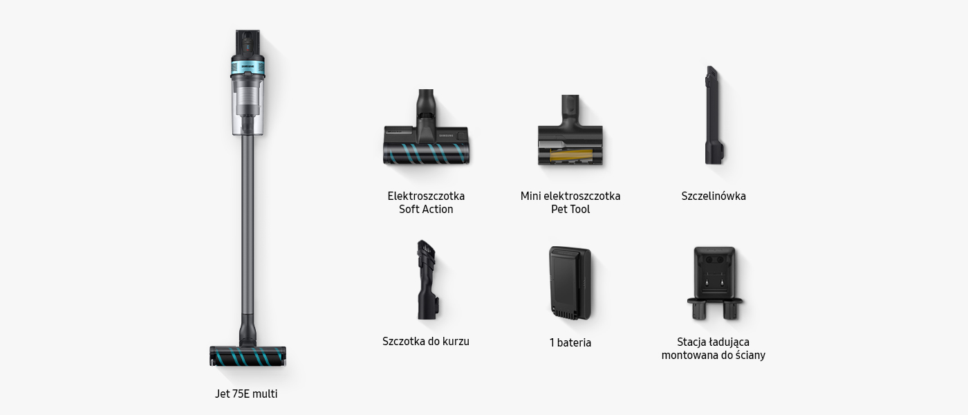 Samsung Jet 75E Multi VS20B75AER1/GE - Opinie i ceny na Ceneo.pl