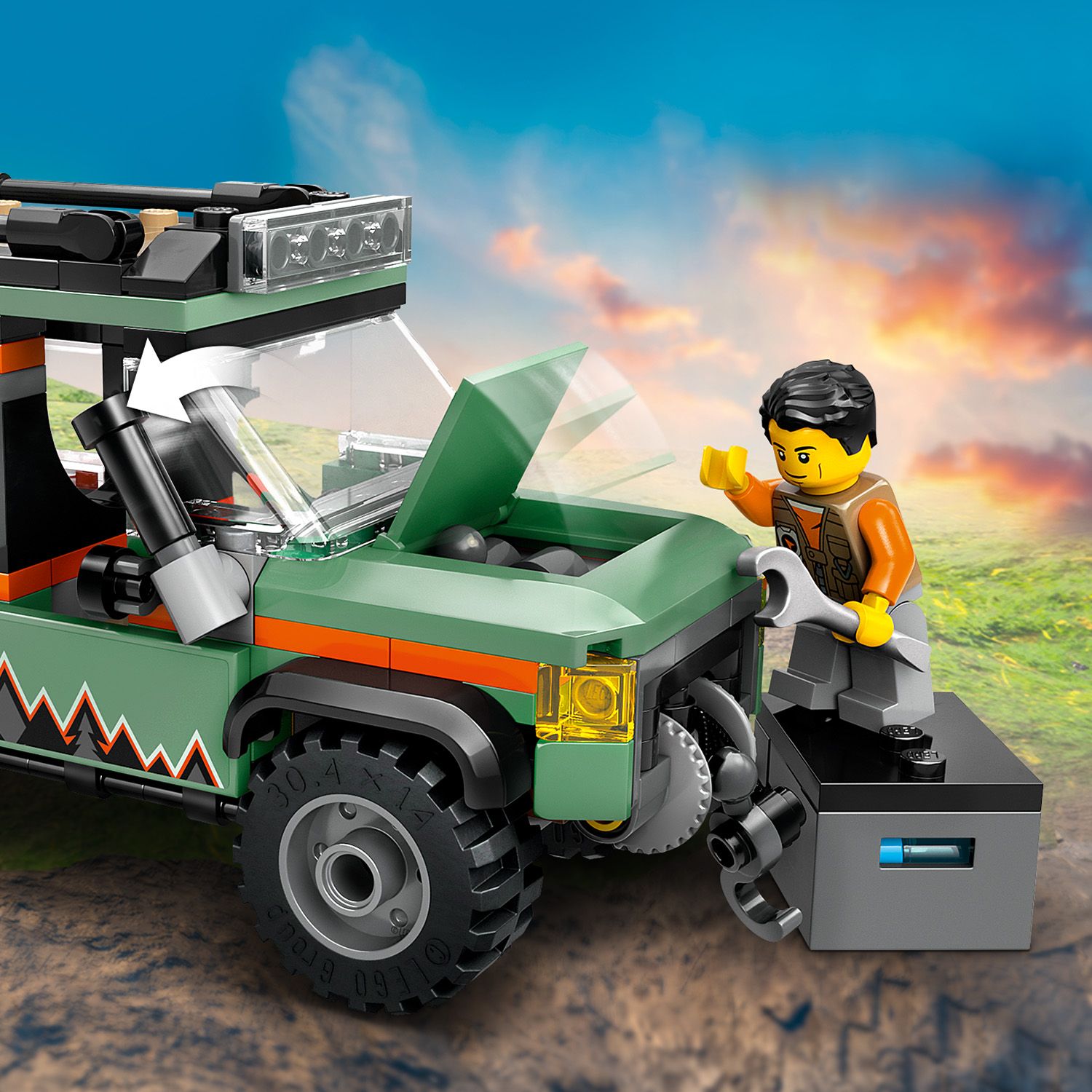 LEGO City 60447 Górska ciężarówka terenowa 4x4 - Ceny i opinie - Ceneo.pl