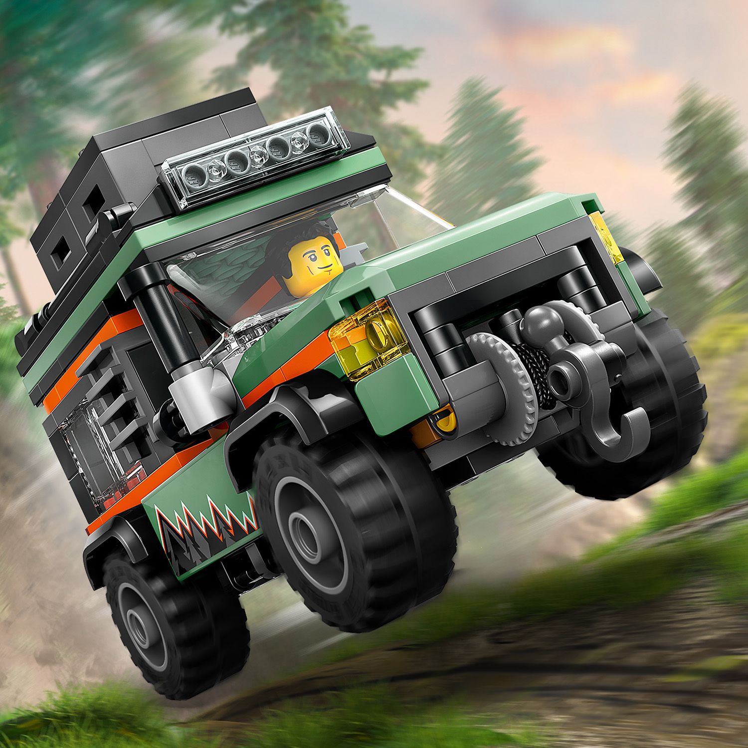 LEGO City 60447 Górska ciężarówka terenowa 4x4 - Ceny i opinie - Ceneo.pl