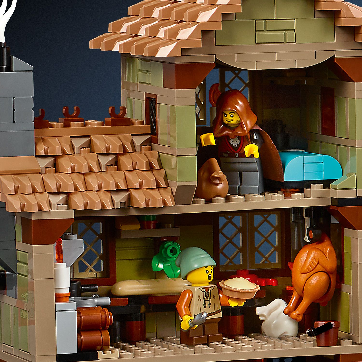 LEGO Icons 10332 Średniowieczny plac miejski - Ceny i opinie - Ceneo.pl