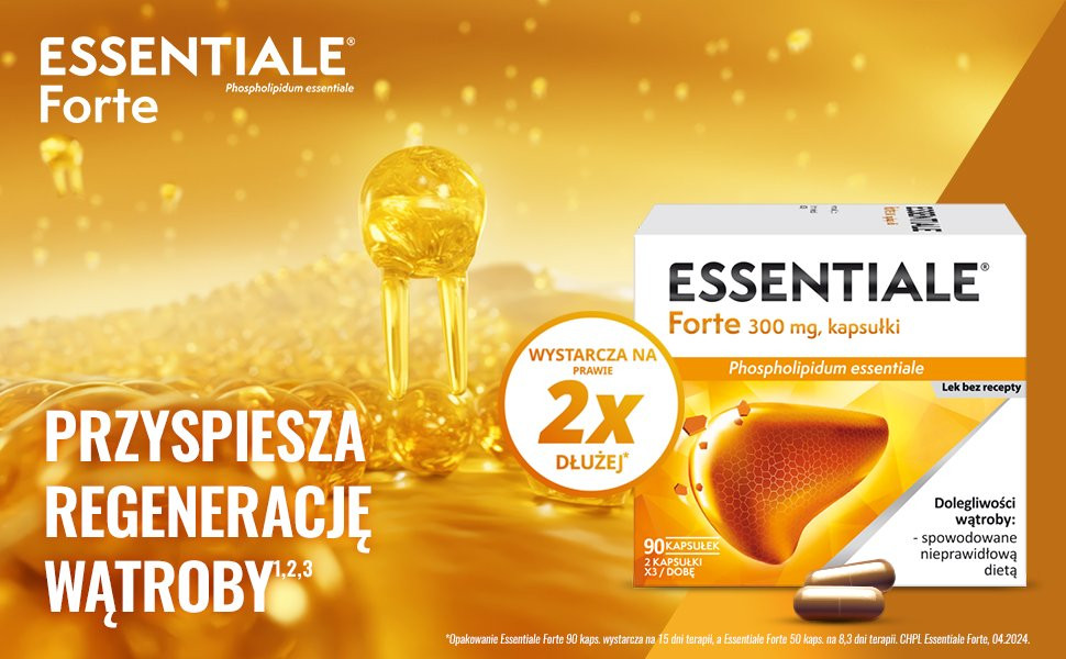 Essentiale Forte 90tabl. - Opinie i ceny na Ceneo.pl