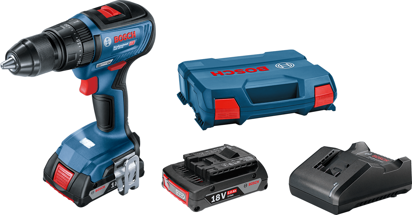 Wiertarko-wkrętarka Bosch GSB 18V-50 Professional 06019H5100 - Opinie i ceny na Ceneo.pl