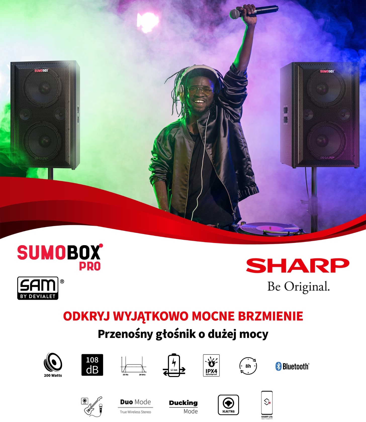 Sharp SumoBox Pro CP-LS200 - Opinie i ceny na Ceneo.pl