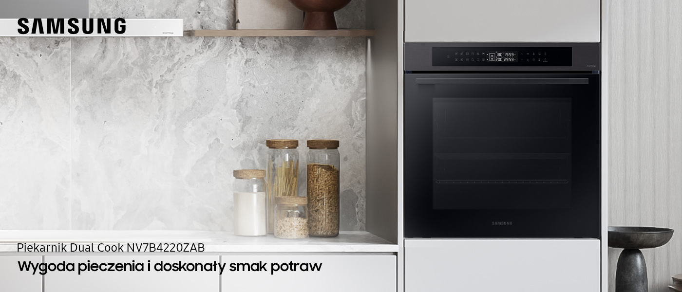 Piekarnik Samsung Dual Cook NV7B4220ZABU2 - Opinie i ceny na Ceneo.pl