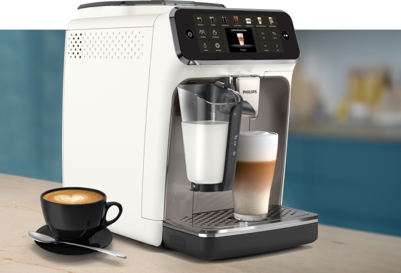 Ekspres PHILIPS 4400 LatteGo EP4443/70 biały - Opinie i ceny na Ceneo.pl