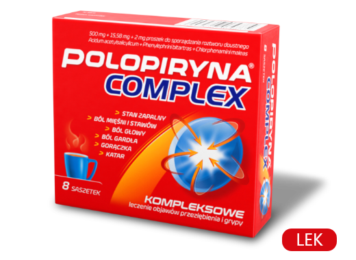 Polopiryna Complex 8 saszetek - Opinie i ceny na Ceneo.pl