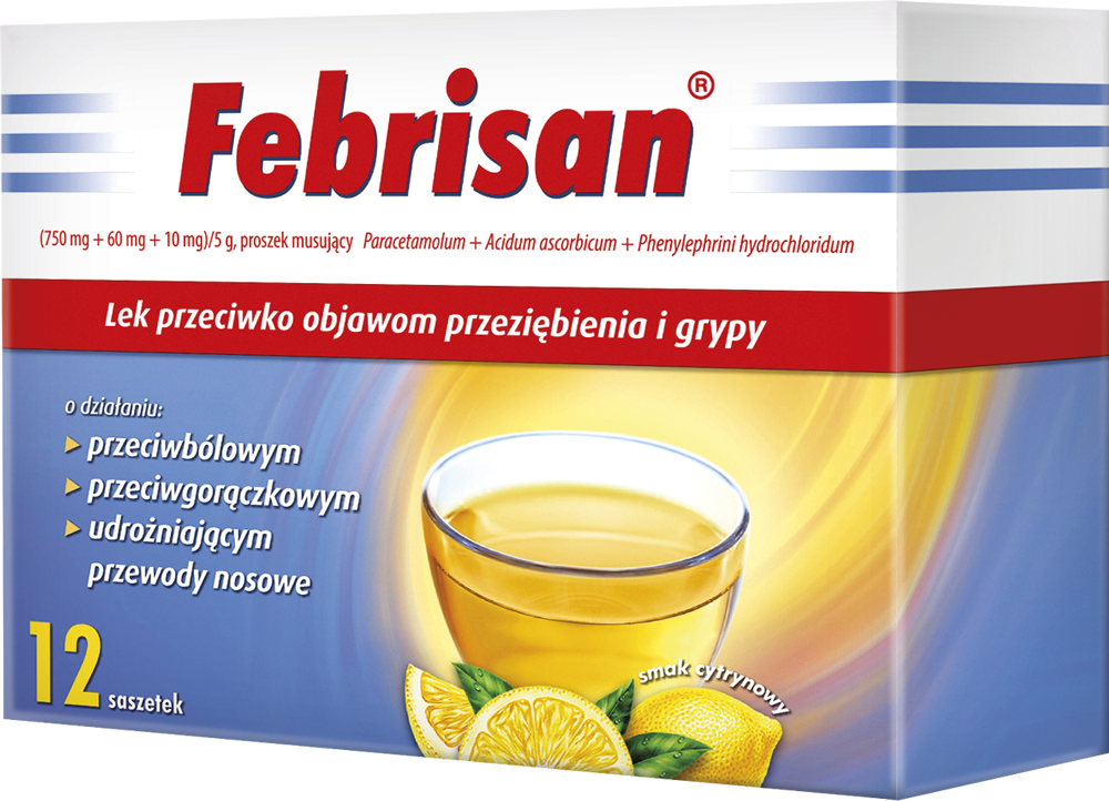 Febrisan 12 saszetek - Opinie i ceny na Ceneo.pl