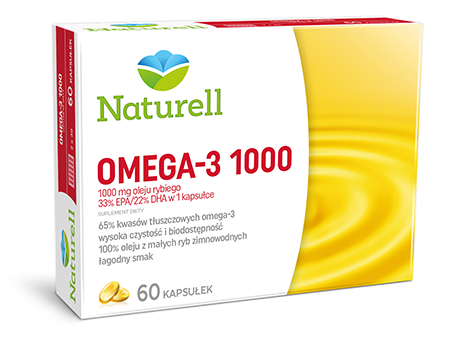 Naturell Omega 3 1000 60kaps. - Opinie i ceny na Ceneo.pl