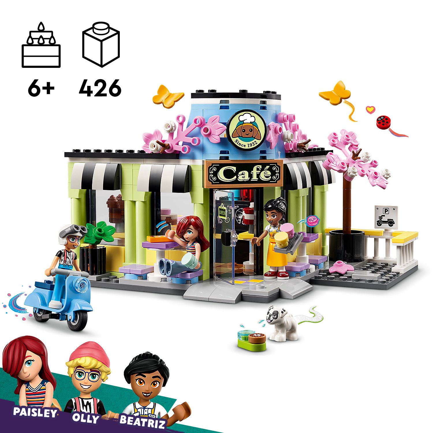 LEGO Friends 42618 Kawiarnia w Heartlake - Ceny i opinie - Ceneo.pl
