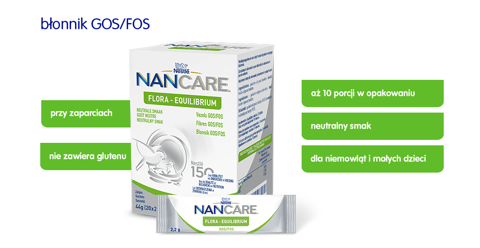 NESTLE NAN CARE Flora Equilibrium Suplement Diety dla niemowląt od ...