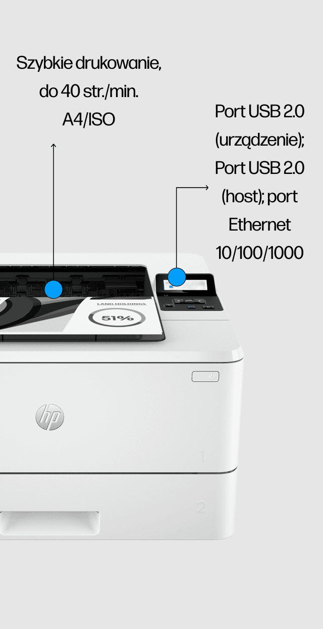 Drukarka laserowa HP LaserJet Pro 4002dn (2Z605F) - Opinie i ceny na ...