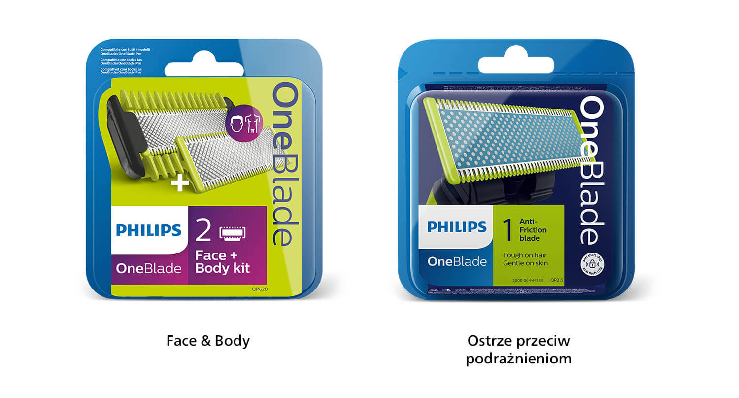 PHILIPS OneBlade 360 2 szt. QP420/50 - Opinie i ceny na Ceneo.pl
